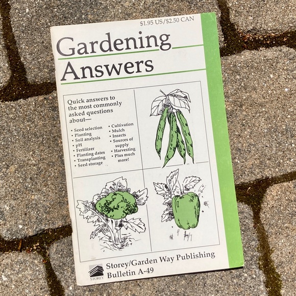 Other | 1981 Gardening Answers Storeygarden Way Publishing Green Thumb ...